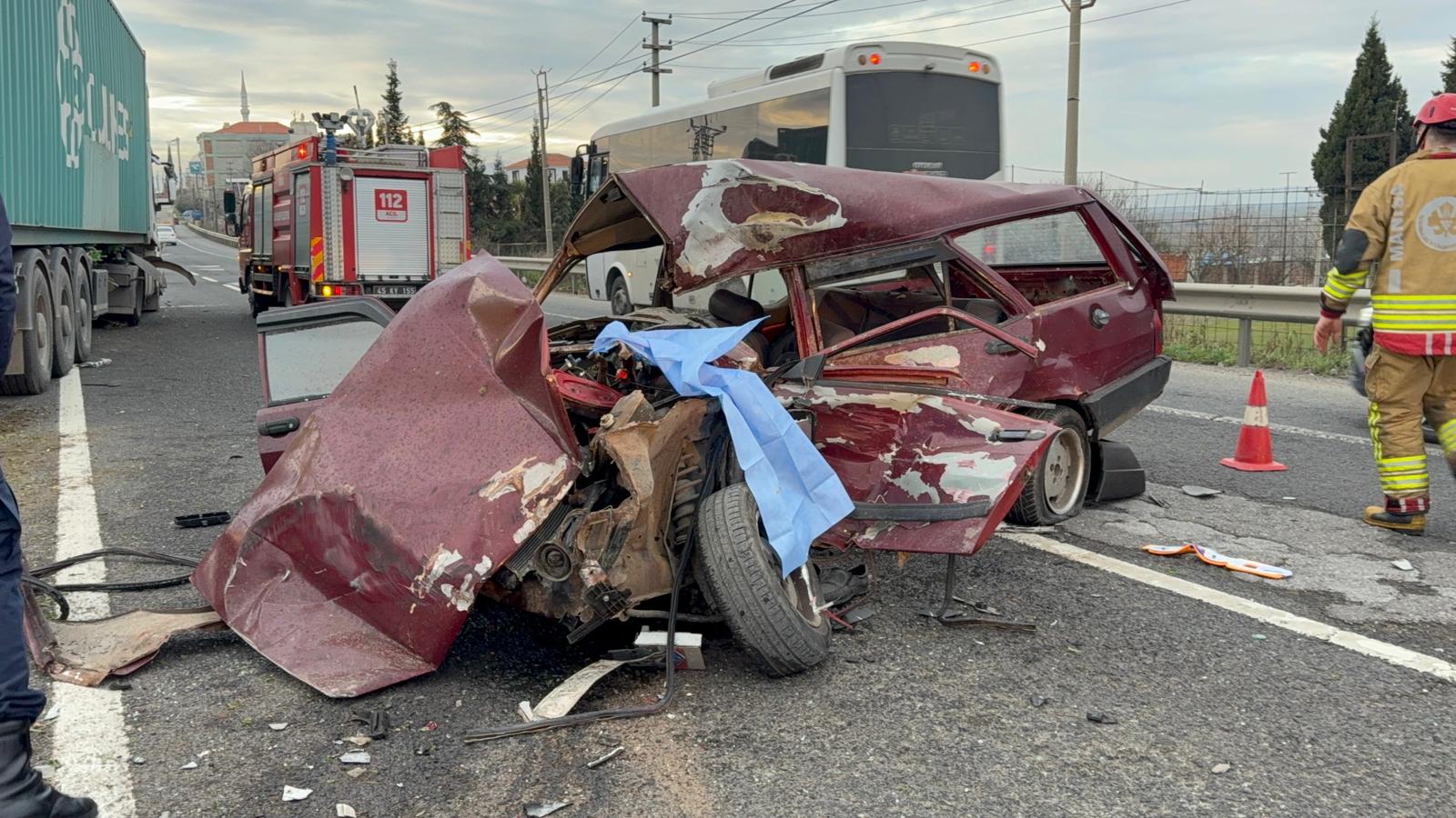 Turgutlu'da TIR’a Arkadan Çarpan Sürücü Hayatını Kaybetti - Turgutlu Yankı
