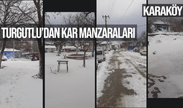 Turgutlu'dan kar manzaraları - Turgutlu Yankı Turgutlu'dan kar manzaraları - Turgutlu Yankı