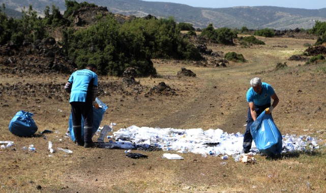 Türkiye'nin ilk ve tek UNESCO sertifikalı jeoparkına dökülen çöpler ... Türkiye'nin ilk ve tek UNESCO sertifikalı jeoparkına dökülen çöpler ...