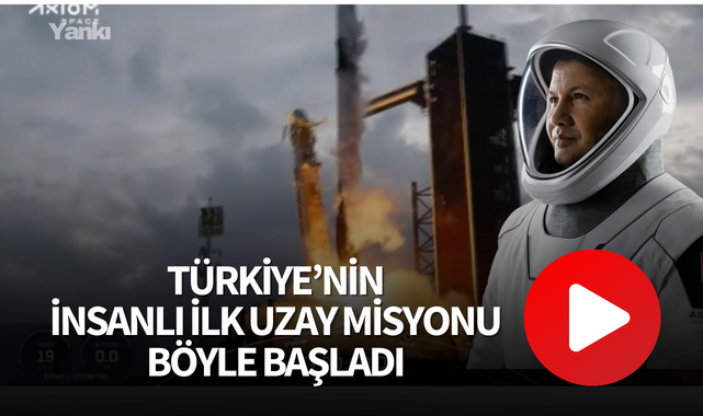 Türkiye'nin insanlı ilk uzay misyonu böyle başladı - DÜNYA - Turgutlu Yankı Türkiye'nin insanlı ilk uzay misyonu böyle başladı - DÜNYA - Turgutlu Yankı