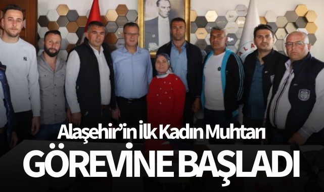 Alaşehir'in ilk kadın muhtarı göreve başladı - GÜNCEL - Turgutlu Yankı Alaşehir'in ilk kadın muhtarı göreve başladı - GÜNCEL - Turgutlu Yankı