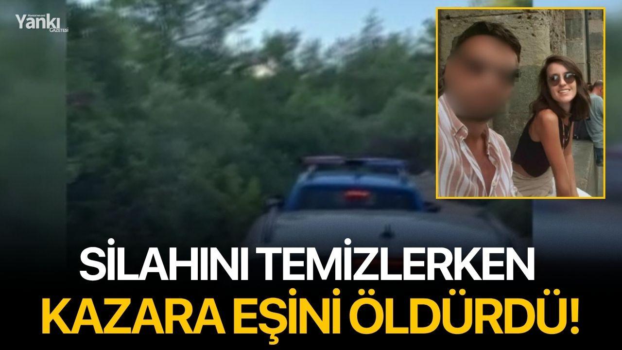 Silahını temizlerken kazara eşini öldürdü! - Turgutlu Yankı